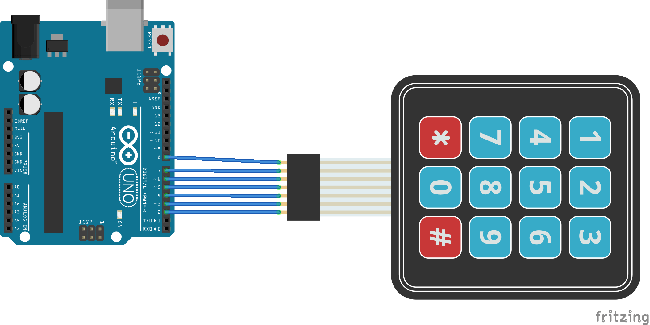 Arduino And A Numeric Keypad Arduino Learning