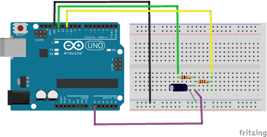Arduino Capacitance Meter Arduino Learning