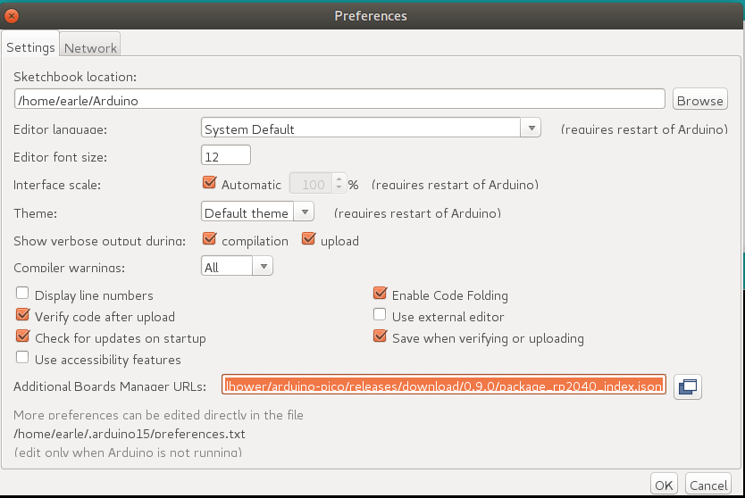 Arduino support for various Rp2040 boards - Arduino Learning